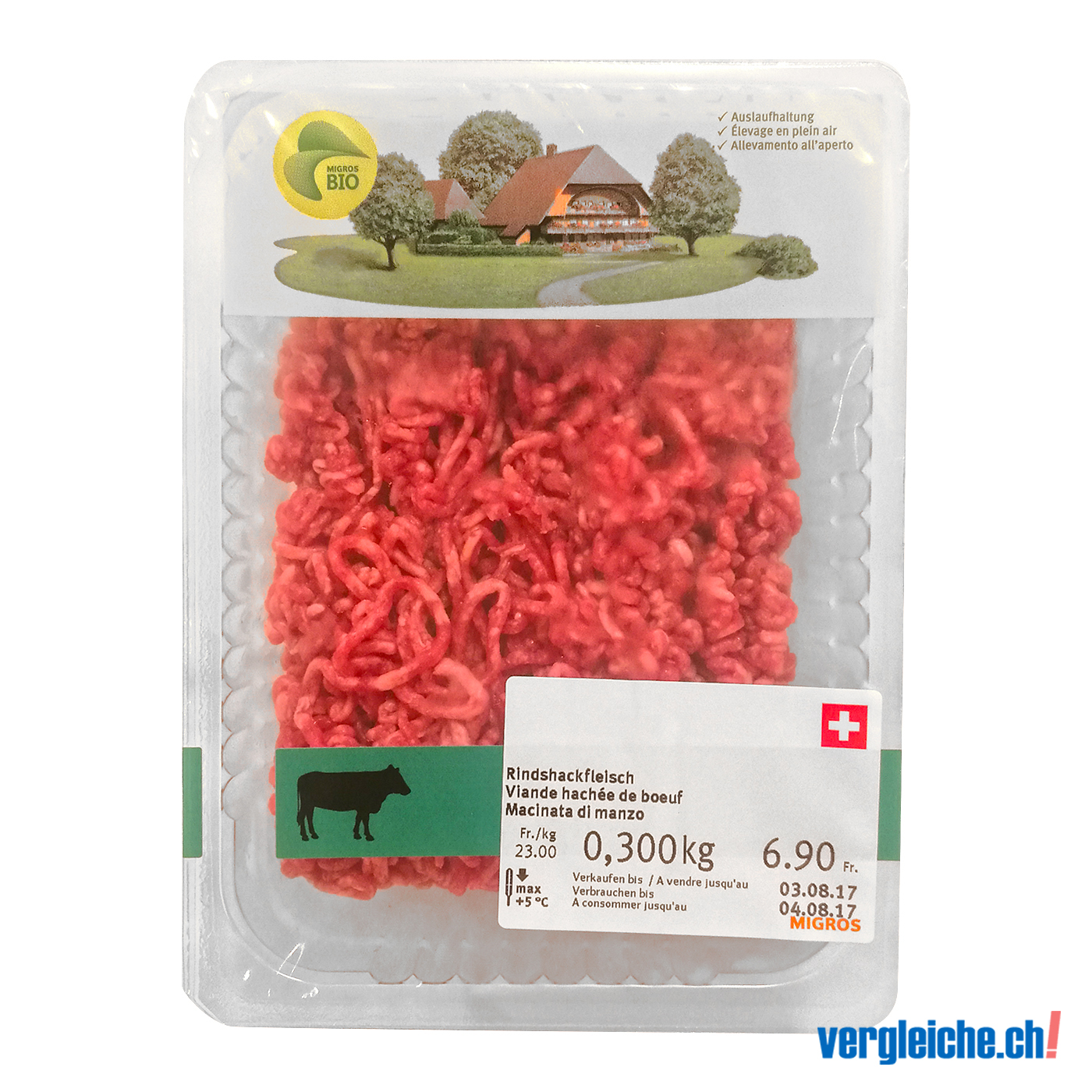 Hackfleisch (Rind) Preisvergleich | vergleiche.ch